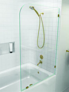 Shower Glass Partition 0551908812, Enclosure Screen & Bathtub